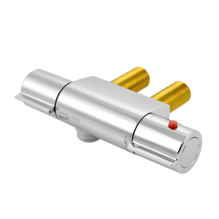 Caraflo Caravan Shower Mixer Valve V200 45mm Centres - Leisure Parts 4 U